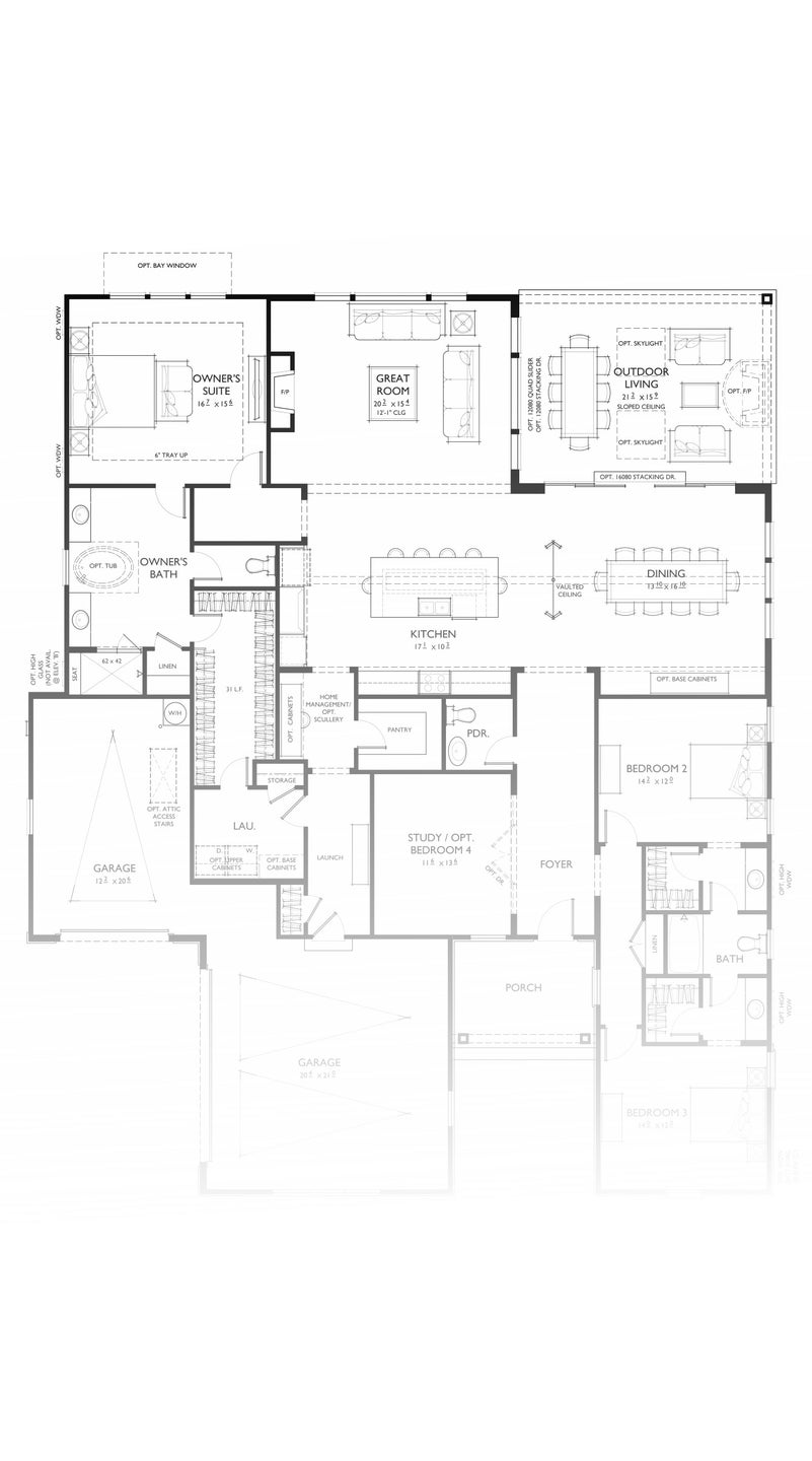 Classica Homes Solana Luxury Floorplan